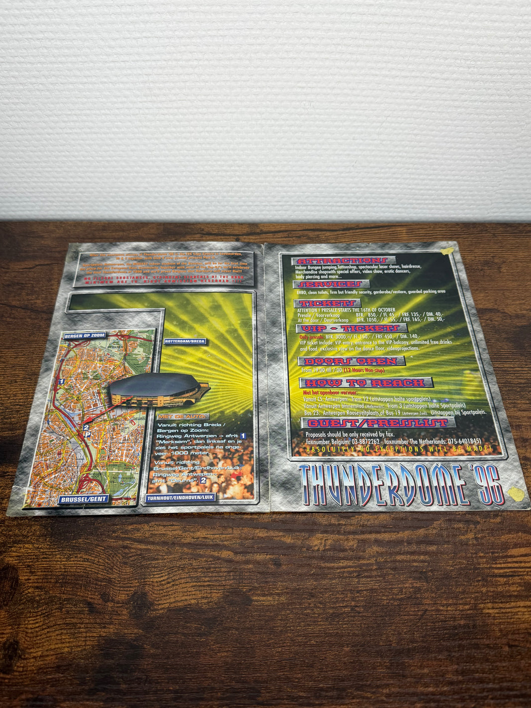 VINTAGE FLYERS & STICKERS