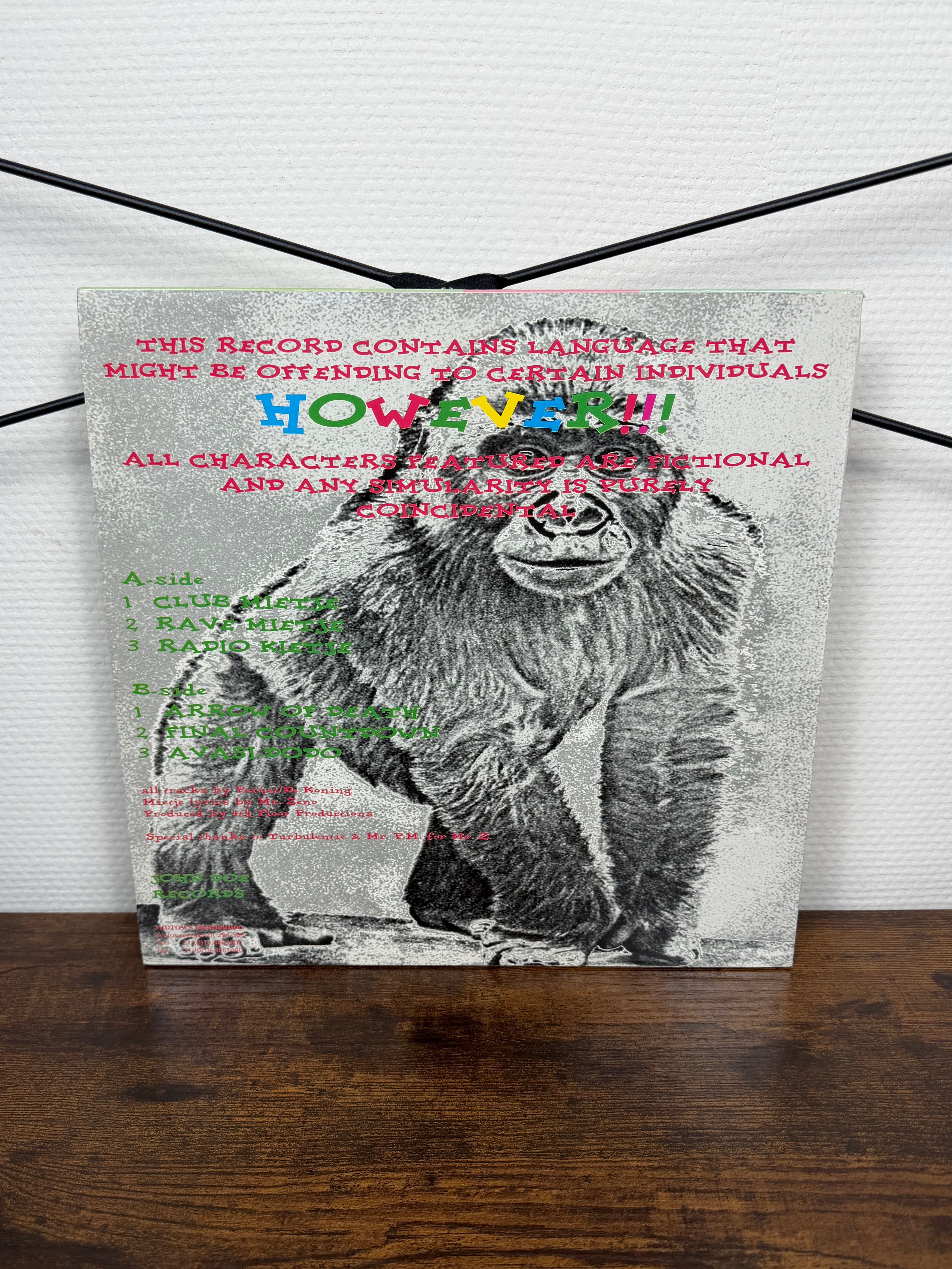 (1994) The Jokers – Mietje (Vinyl, Hardcore, Techno, Gabber)