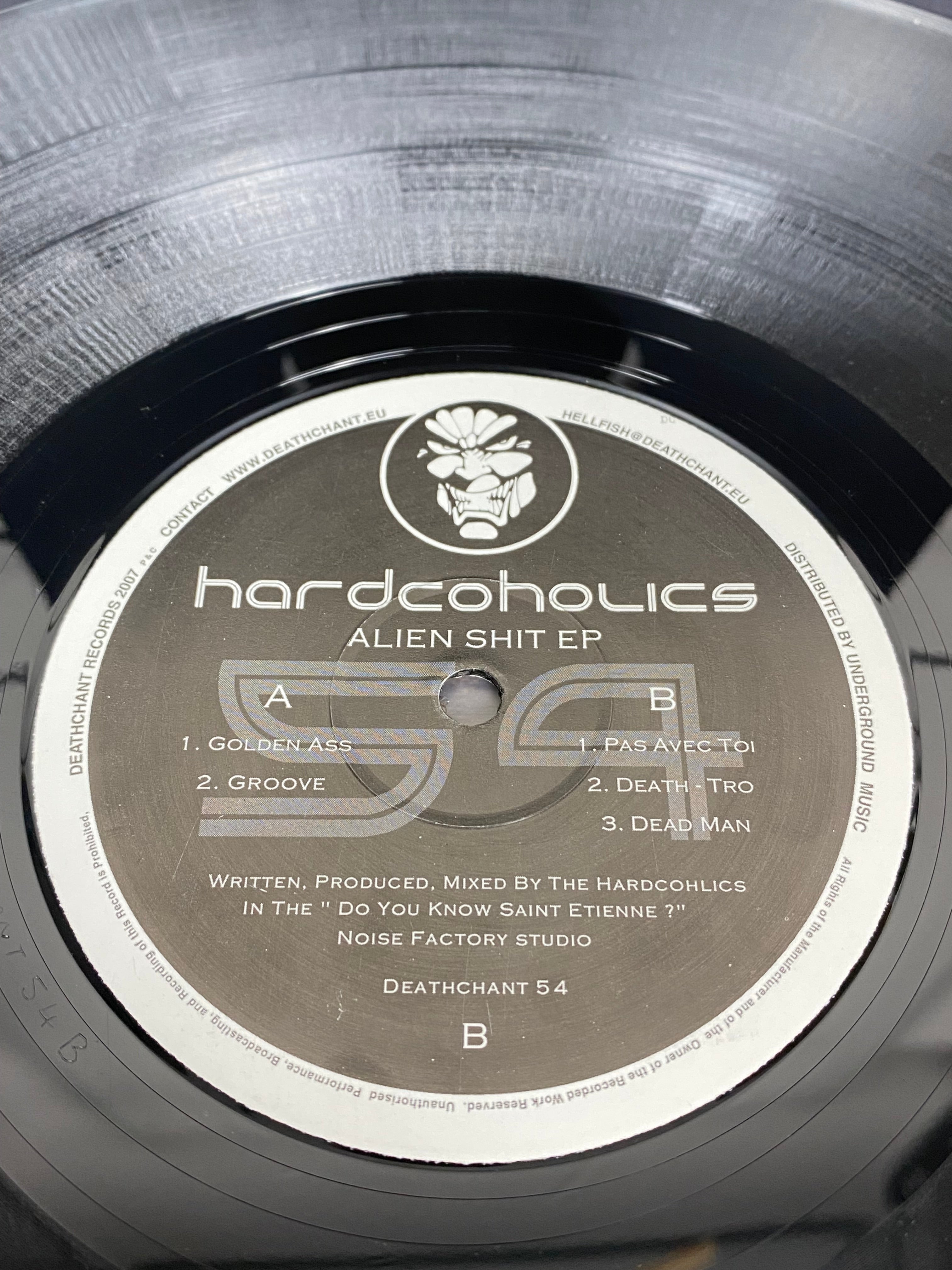 (2007) Hardcoholics – Alien Shit EP (Vinyl, Hardcore)