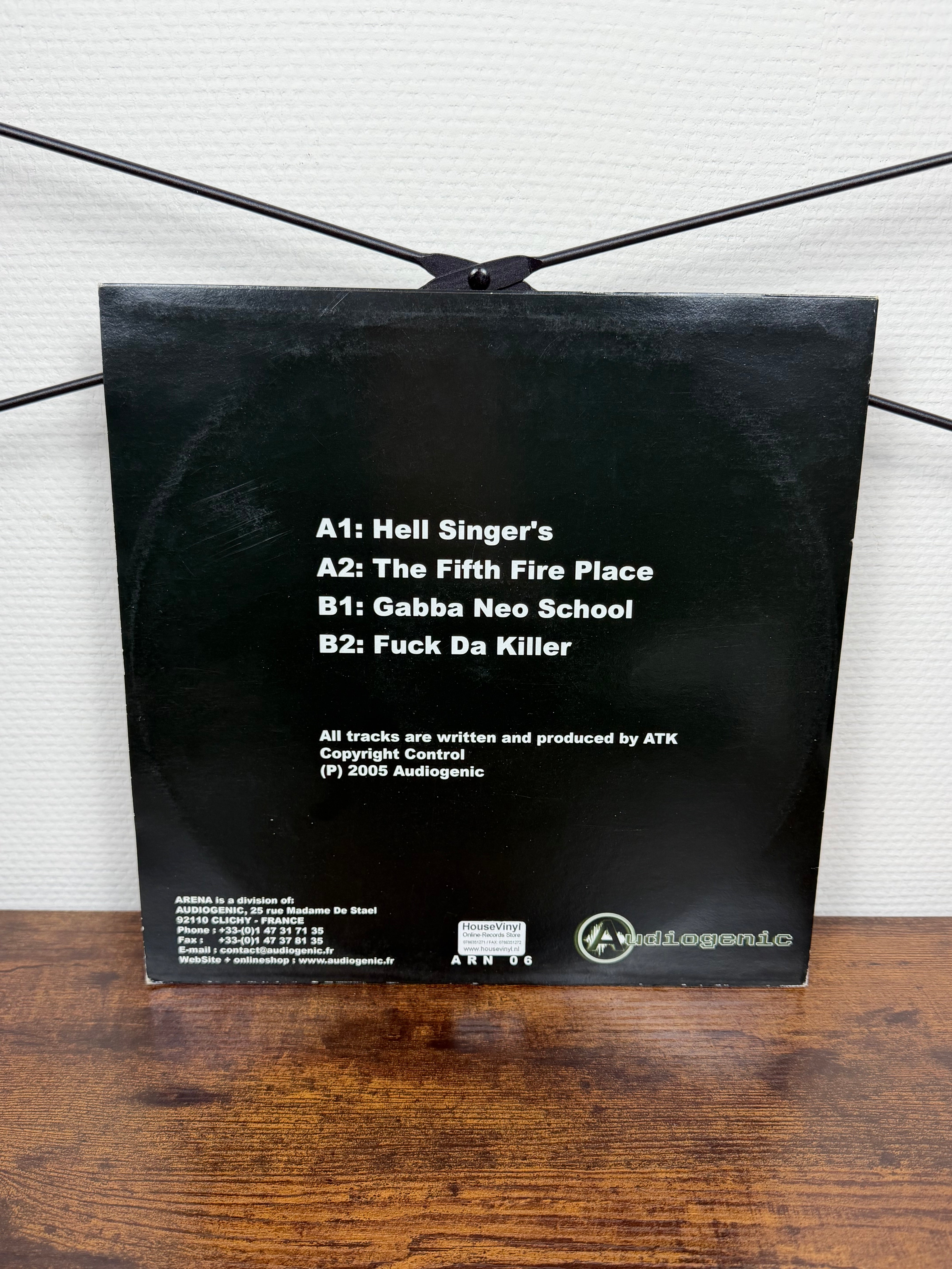 (2005) ATK – Hell Singer's (Vinyl, Hardcore)