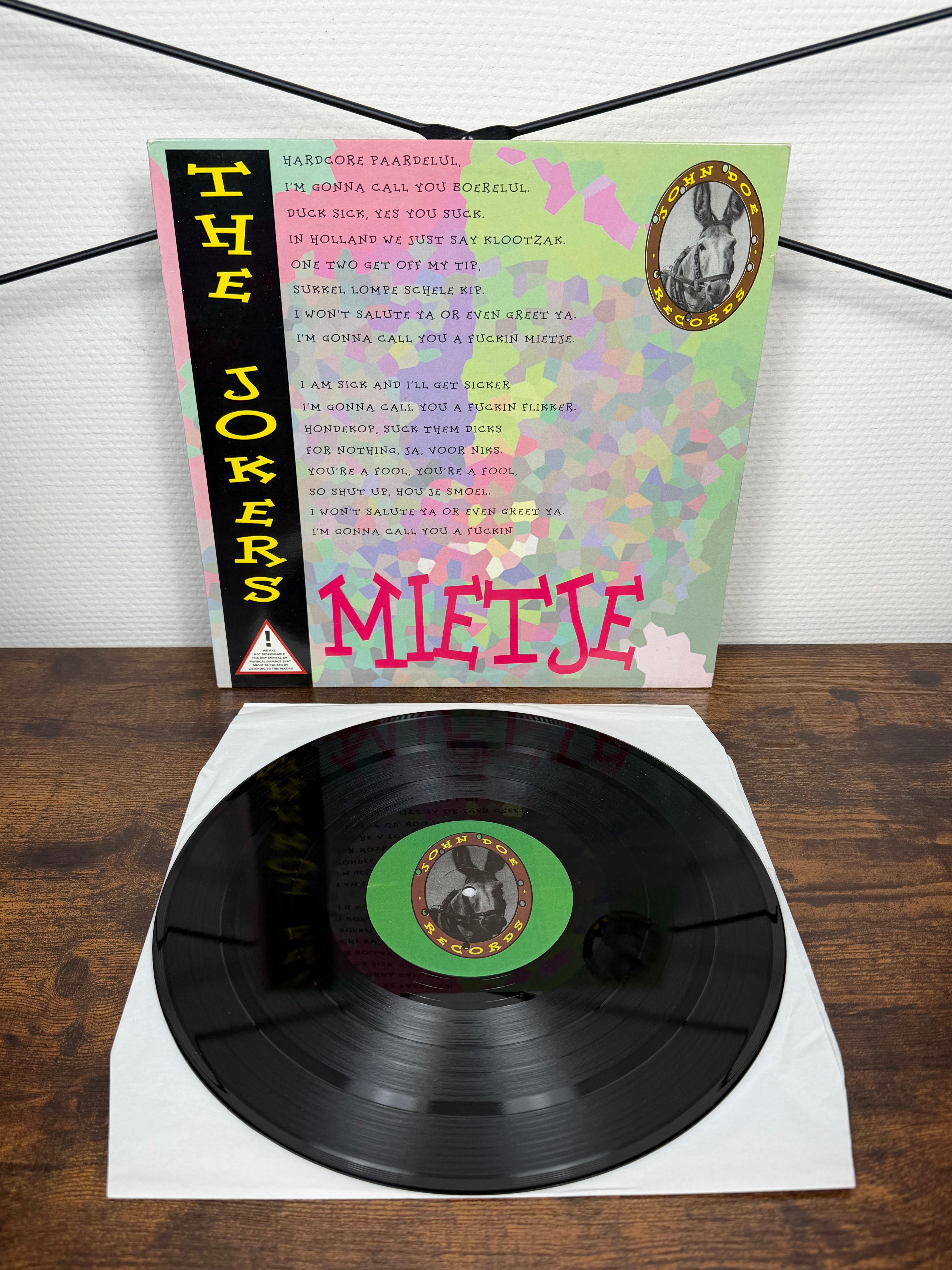 (1994) The Jokers – Mietje (Vinyl, Hardcore, Techno, Gabber)